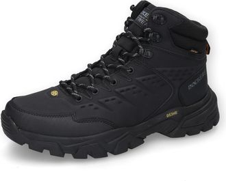 Dockers by Gerli Herren Combat Boots, Männer Stiefeletten,wasserabweisend,Kurzstiefel,uebergangsschuhe,uebergangsstiefel,allblack,46 EU