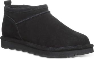 Bearpaw Bottes super courtes noires pour femme, noir, 41 EU