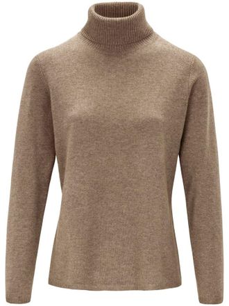 Peter Hahn Rollkragen-Pullover aus Schurwolle und Kaschmir Peter Hahn beige