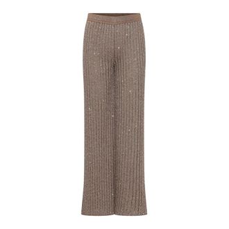 Missoni Wide Hosen - - Trousers - Damen - Beige - M