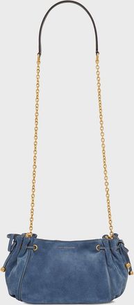 Gerard Darel Sac en cuir velours - LE MINI 24 - Chambray