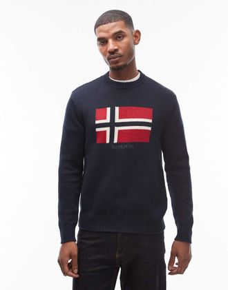 Napapijri Mura - Sweat - Bleu