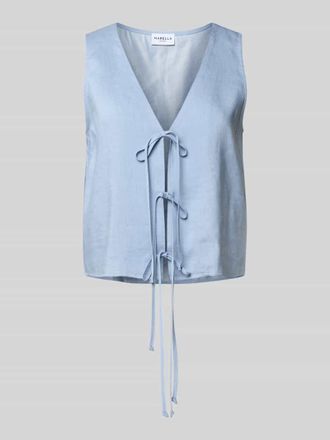 Marella Regular Fit Weste aus Viskose-Leinen-Mix Modell ISOLANA