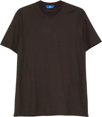 Kired Kired, Homme, Tops, Brun, Taille: XL Maglia girocollo