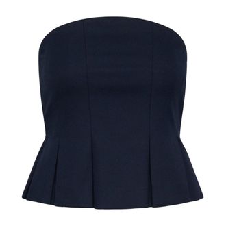 Gestuz &Auml;rmellose Oberteile - - Tops - Damen - Blau - S
