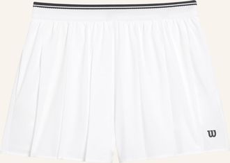 Wilson Tennisrock Velocity Pleated Lined Short weiss