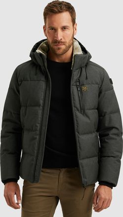 PME Legend Steppjacke PME LEGEND YETCRAFT, Herren, Gr. XXL, gray pinstripe, Web, Obermaterial: 85% Polyester, 15% Viskose, normal h&uuml;ftlang, Jacken Steppjacke, Ve