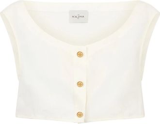 Le Kasha Femme, Tops, Blanc, Taille: 40 FR Hauts