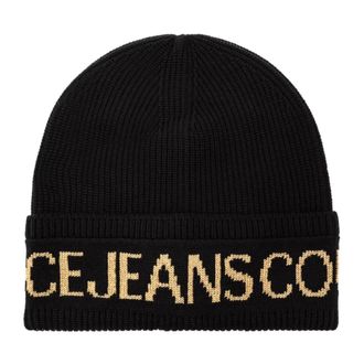 Versace Jeans Couture Schwarzer Couture Hut - - Accessories - Herren - Schwarzk - ONE SIZE