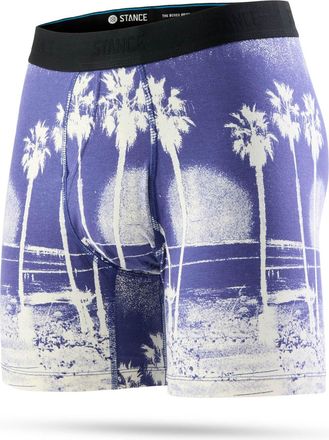 Stance In Paradise Boxer Brief - Cottonblend - Mid Support (Blau, Medium)