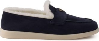 Prada Loafer aus Wildleder - Blau