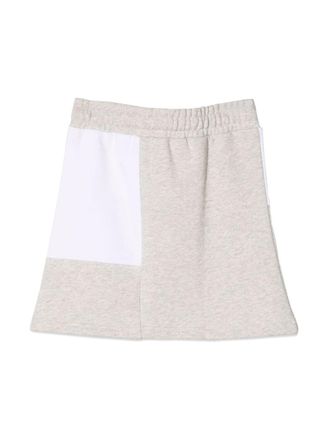 DKNY Cotton Blend Skirt - Beige