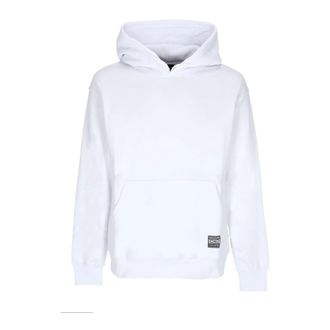 PROPAGANDA Homme, Sweatshirts et sweats &agrave; capuche, Blanc, Taille: XL Sweat &agrave; capuche avec &eacute;tiquette logo