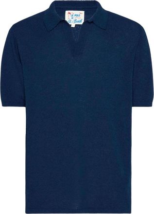 MC2 Saint Barth Homme, Tops, Bleu, Taille: L Polo Chemises