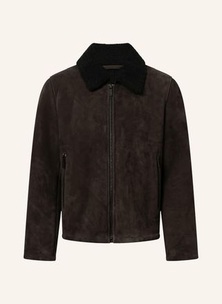 Strellson Lederjacke braun