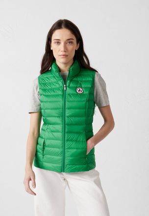 Jott Doudoune l&eacute;g&egrave;re sans manches Vert tropical Seda - Taille XL