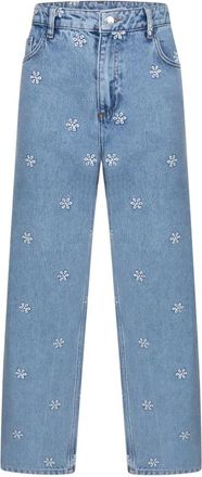 &Acirc;m&egrave; Femme, Jeans, Bleu, Taille: 40 FR Mimi Straight Leg