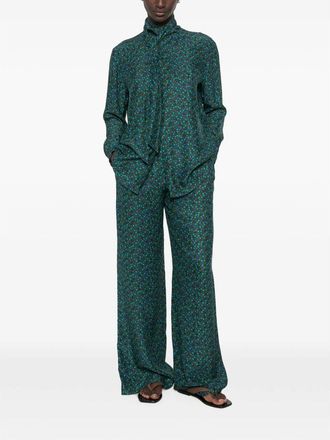 Gianluca Capannolo Printed Trousers - Green