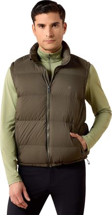 Ariat Mens UltraPuff Insulated Down Gilet in Earth, Size X-Large, by Ariat