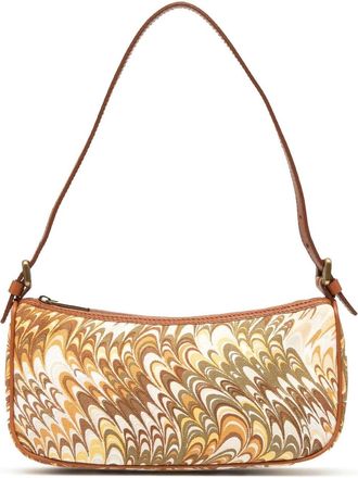 Celine Hobo Bags - Printed Canvas Shoulder Bag - Gr. unisize - in Braun - f&uuml;r Damen