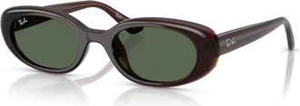Ray-Ban Lunettes de soleil bio-sourc&eacute;es - unisex - Accessoires - Rouge - Taille: 53 MM