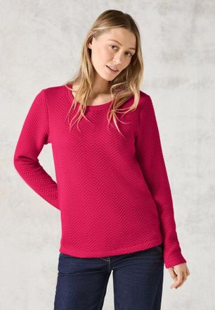 Cecil Langarmshirt mit Rundhalsausschnitt