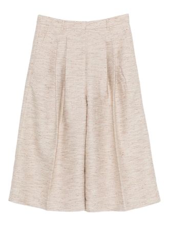 Mark Kenly Domino Tan Pennie Shorts - Nude