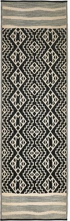 Fab Habitat FAB HAB Outdoor-Teppich - wetterfest, farbecht, wendbar - recycelter Premium-Kunststoff - Tribal Boho neutral - Flur, Balkon, Garten, Bad, Terrasse - 