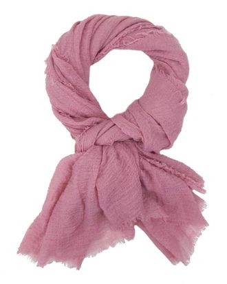 Ella Jonte Schal rosa leichter breiter Damenschal Tuch f&uuml;r alle Jahreszeiten