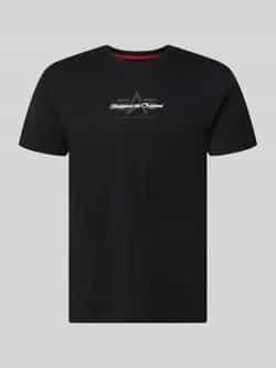 Alpha Industries T-Shirt mit Label-Detail Modell Foam