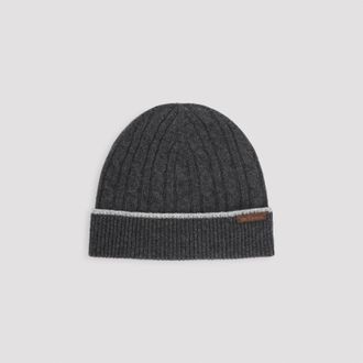 Kiton Bonnet en tricot torsad&eacute; Kiton