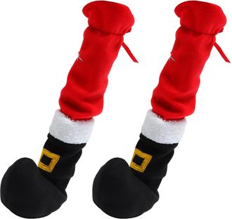 SOLUSTRE Stuhlbein Socken Stuhlsocke M&ouml;belschutzpolster Hockerbeinschutz Stuhlfu&szlig;&uuml;berzug Stuhlschutzpolster