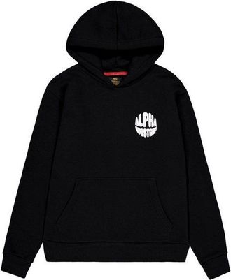 Alpha Industries Hoodie Logo Hoodie Backprint