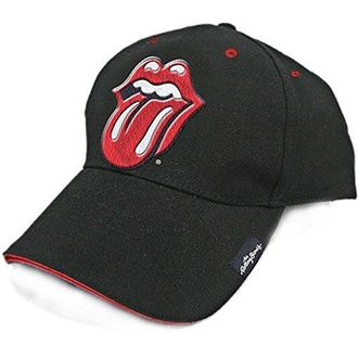 THE ROLLING STONES The rolling stones langue-casquette-logo taille unique (noir/rouge)