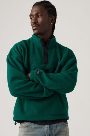 Levi's Redwood Half-Zip Sweatershirt - Herren - Gr&uuml;n / Gr&uuml;n