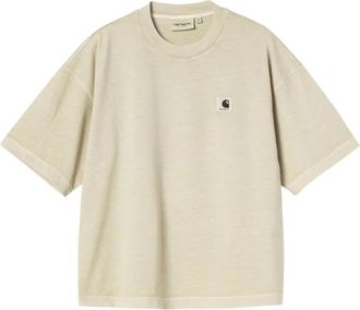 Carhartt Work in Progress Femme, Tops, Beige, Taille: 42 FR Nelson T-Shirt