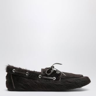 Senso Braune Bateau Bootsschuhe aus Kalbshaar