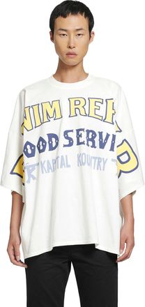 KAPITAL 18.5 /Jersey Huge Denim Repair T-Shirt