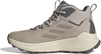 adidas Herren Terrex Trailmaker 2 Mid Leather Hiking Shoes Wanderschuhe, Wonder beige/Wonder beige/Charcoal, 41 1/3 EU
