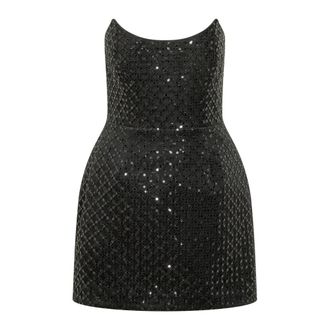 Rebecca Vallance Femme, Robes, Noir, Taille: 38 FR Strapless Mini Dress