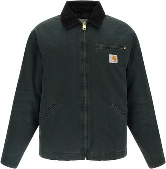 Carhartt Work in Progress OG Detroit Jacket - Homme - Vestes - Vert - Taille: 2XL
