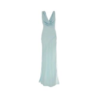 Andamane Femme, Robes, Bleu, Taille: 36 FR Minerva Long Dress