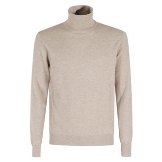 Malo Ciclista Nuovo Basic - - Knitwear - Herren - Beige - S