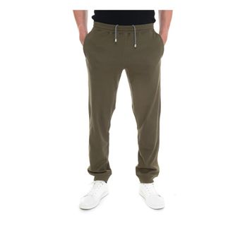 Hindustrie Latzhose mit elastischem Bund und Taschen - - Trousers - Herren - Gr&uuml;n - L