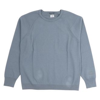 C.P. Company Rundhals-Strickpullover - - Knitwear - Herren - Blau - L
