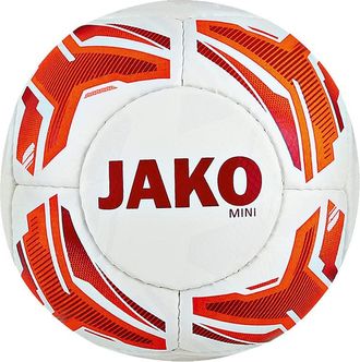 Jako Fu&szlig;b&auml;lle Miniball Striker, wei&szlig;/neonorange/rot, 1, 2385