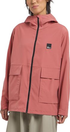 Jack Wolfskin Damen TERRACADE JKT W Jacke, Mineral red, XL