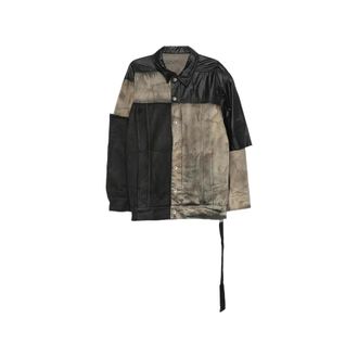 Rick Owens Homme, Vestes, Noir, Taille: M Veste en jean Jumbo Worker