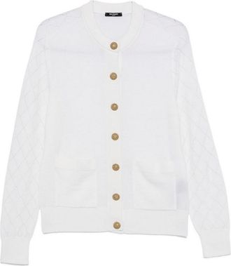 Balmain Cardigan - Wei&szlig;