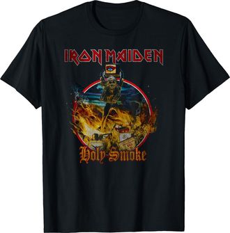 Iron Maiden Holy Smoke Circle T-Shirt
